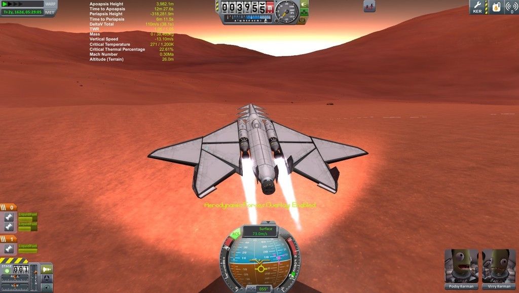 Reentry and SSTO - KSP1 Gameplay Questions and Tutorials - Kerbal Space Program Forums